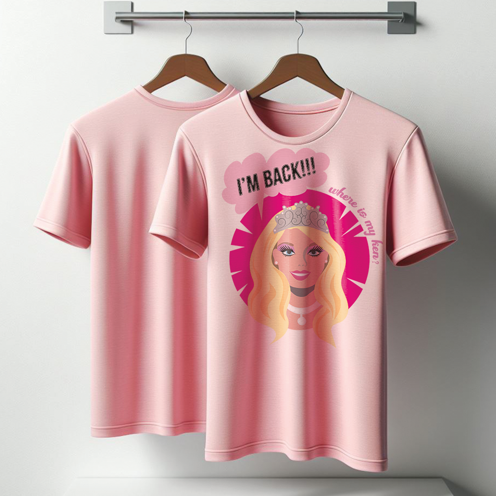 Barbie - "I´M BACK" T-shirt – Rafnunes